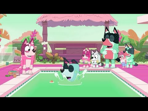 Bluey - WATER BALL CHAOS! Our Craziest Pool Day Ever! (Sponsored By ...