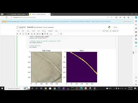 Lesson 5: Geospatial data segmentation with pytorch and torchgeo - YouTube
