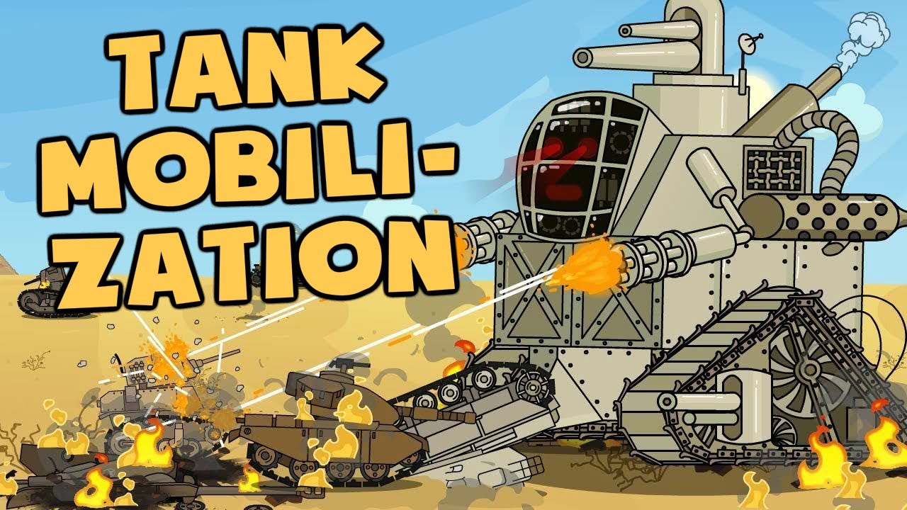 Tank mobilization - Cartoons about tanks - YouTube