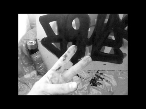 Making a Graffiti Mop Tags and Tutorial AIME1 Graffiti - YouTube