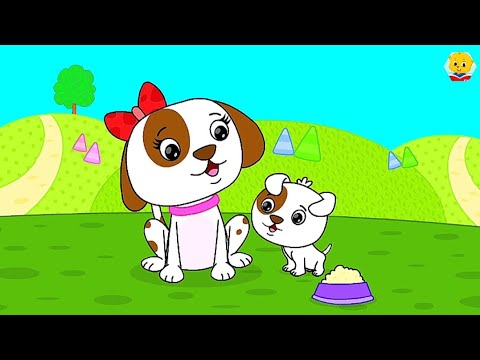 Animals and Their Young Ones 🐮🐷 | Farm Animal Babies Song | Bibo ...