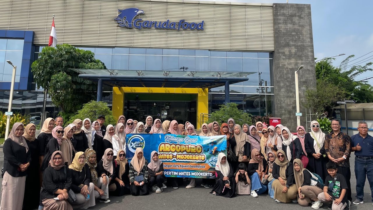 FACTORY VISIT GERY X-QUEST "GARUDAFOOD" | PKK RW 01 ARGOPURO MOJOKERTO ...