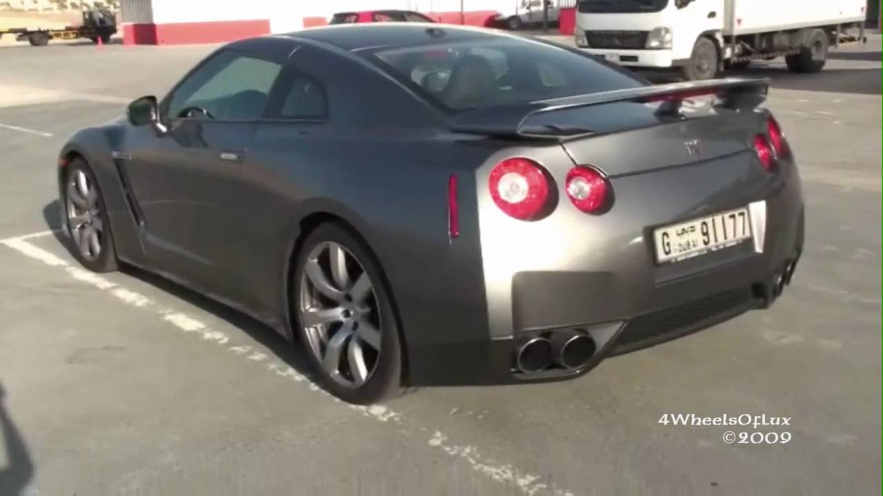 Grey Nissan GTR - YouTube