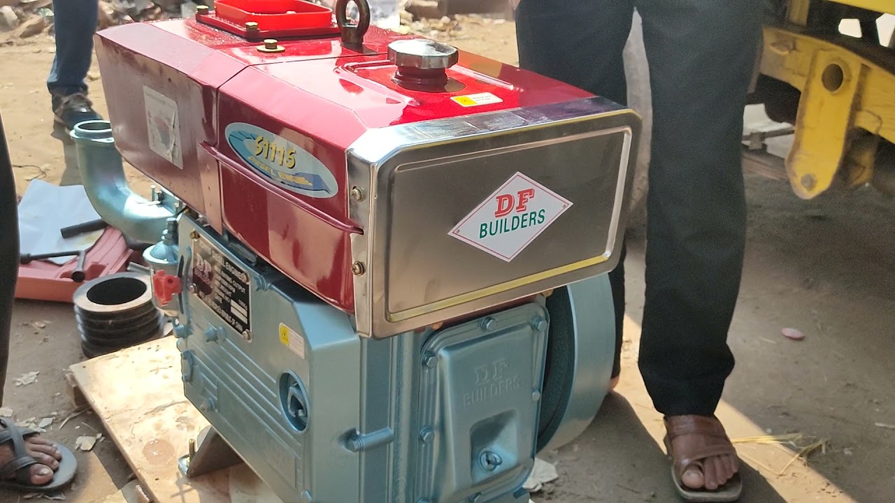 পাওয়ার টিলার এর ডি এফ ২৫ ঘোড়া ডিজেল ইঞ্জিন , DF 25 hp Diesel Engine ...