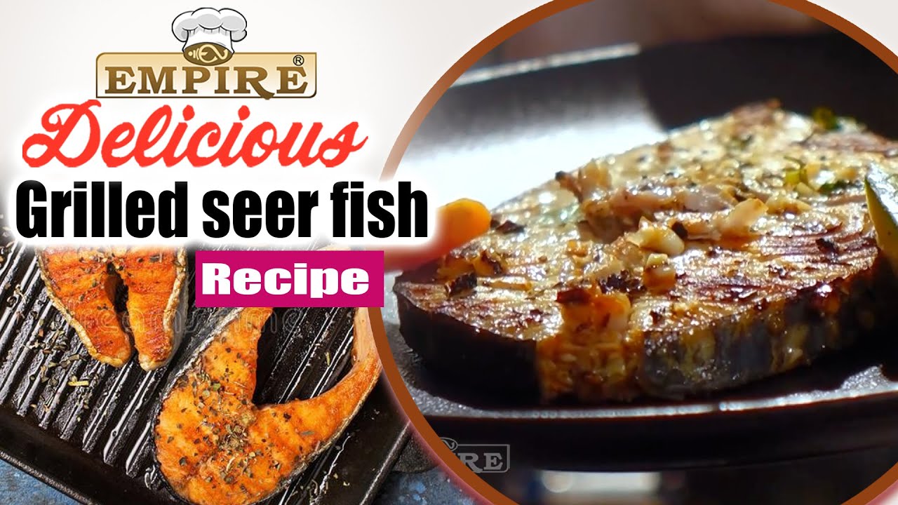 Grilled seer fish Recipe | Grilled seer fish ഈസിയായി വീട്ടിൽ ഉണ്ടാക്കാം ...