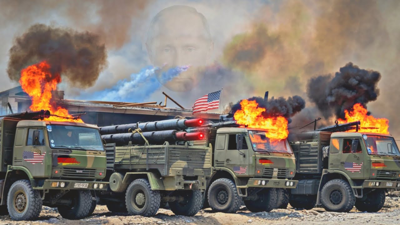 Trapped! Russia Destroys Weapon Convoy from US and Germany Near Ukraine ...