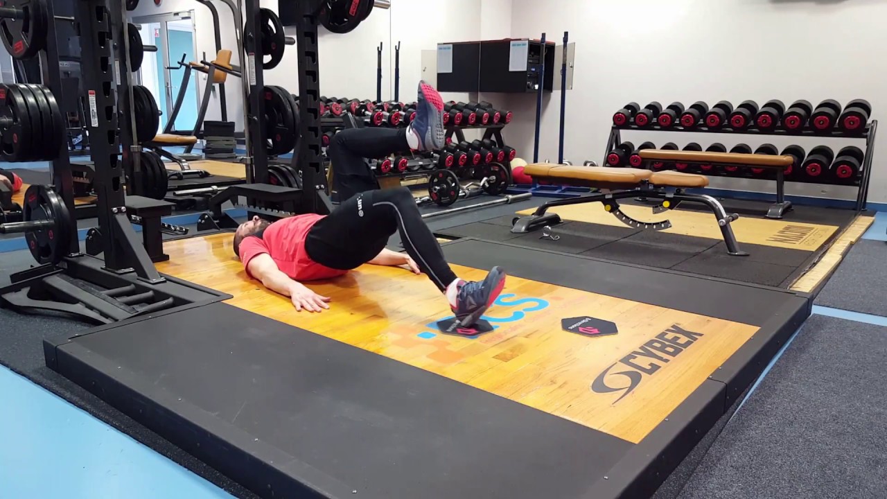 SLIDE TRAINING: SINGLE LEG CURLS Level 5 Lukasz Lojas - YouTube
