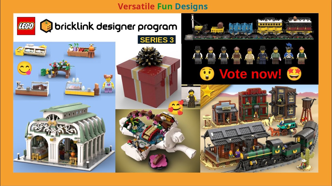 TOP 10 Sets of the LEGO BrickLink Designer Program Series 3! VOTE NOW ...