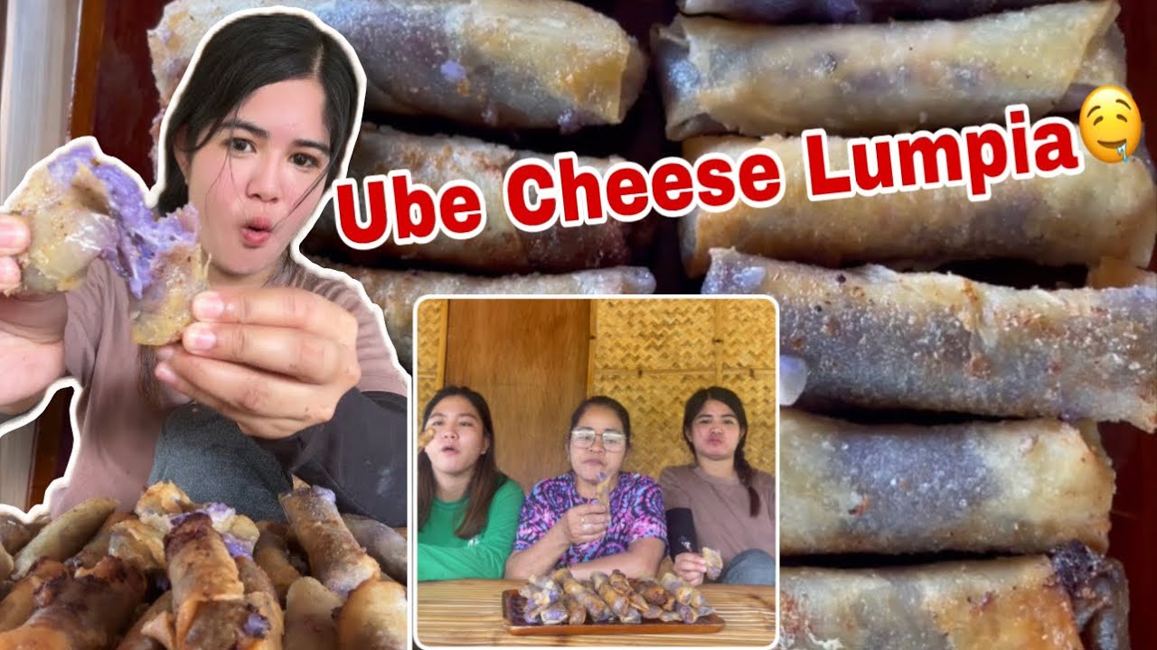 Ube Cheese Lumpia | Swakk pang Meryenda at Negosyo | Ka Mangyan Vlogs ...