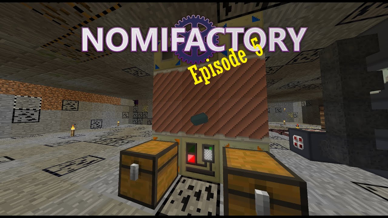 Nomifactory S2 Ep5 - Electric Blast Furnace ! - YouTube