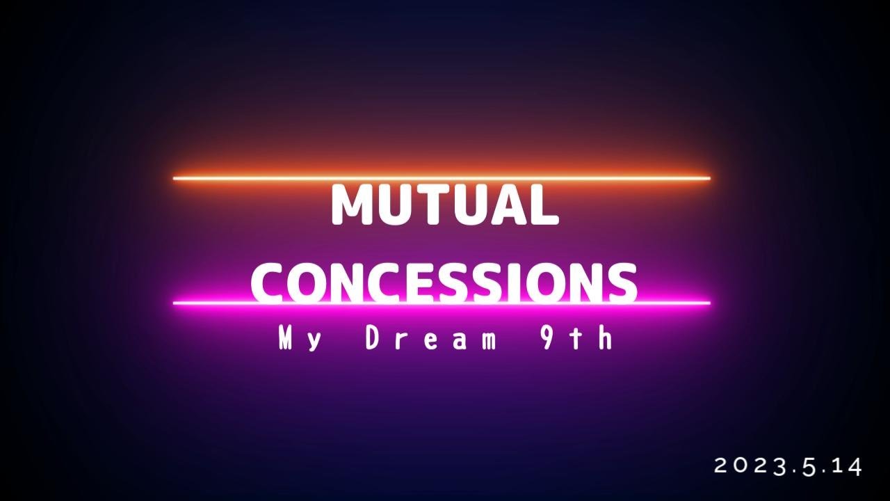 MUTUAL CONCESSIONS / MyDream 9周年ライブ 2023.5. 14 - YouTube