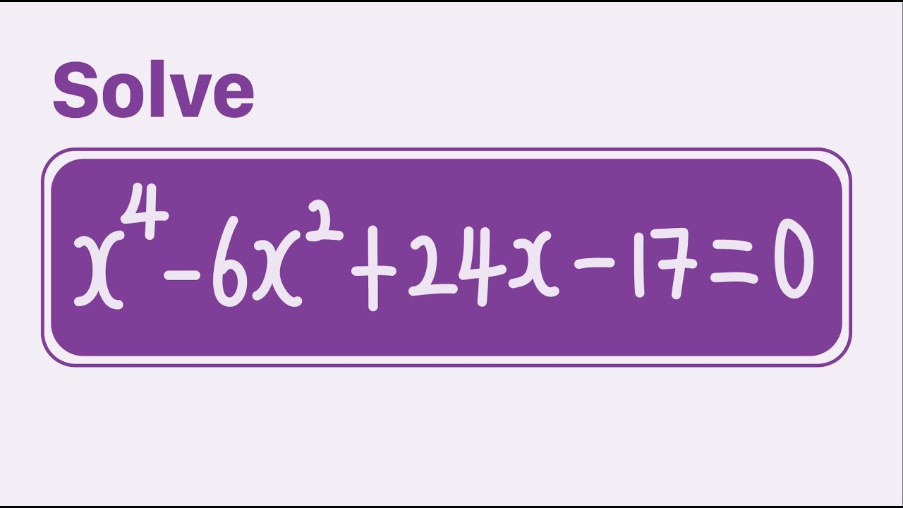 Solve For The Values Of X YouTube