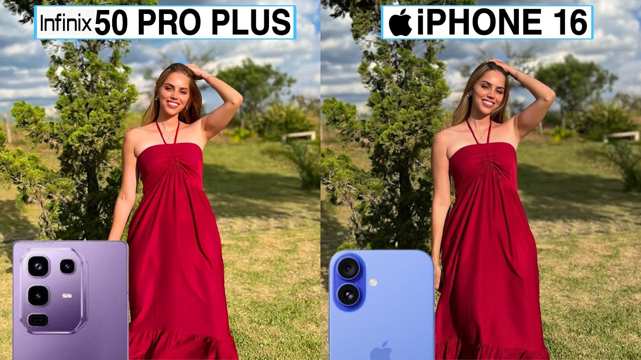 Infinix Note 50 Pro Plus Vs iPhone 16 Caera Test Comparison - YouTube