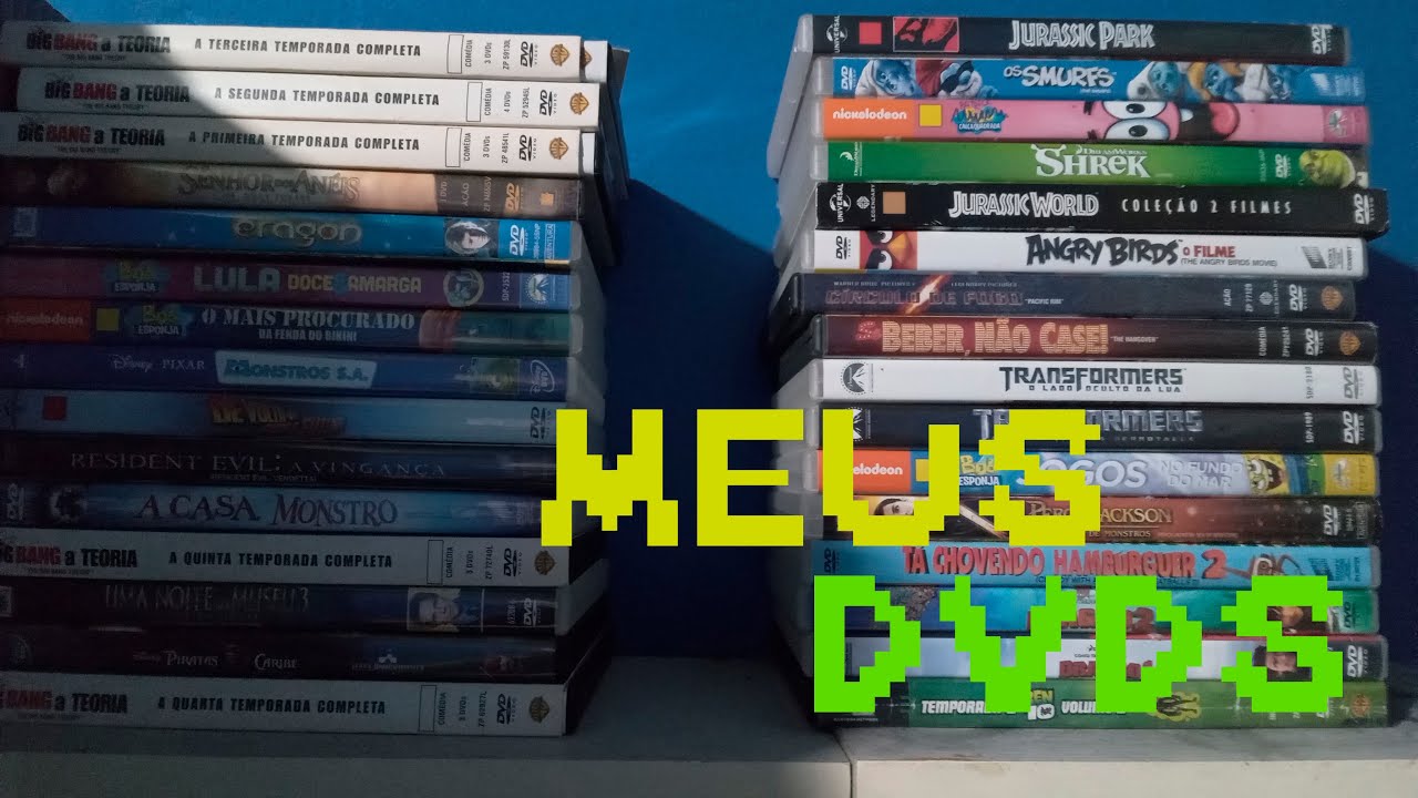 Mostrando meus DVDs - YouTube