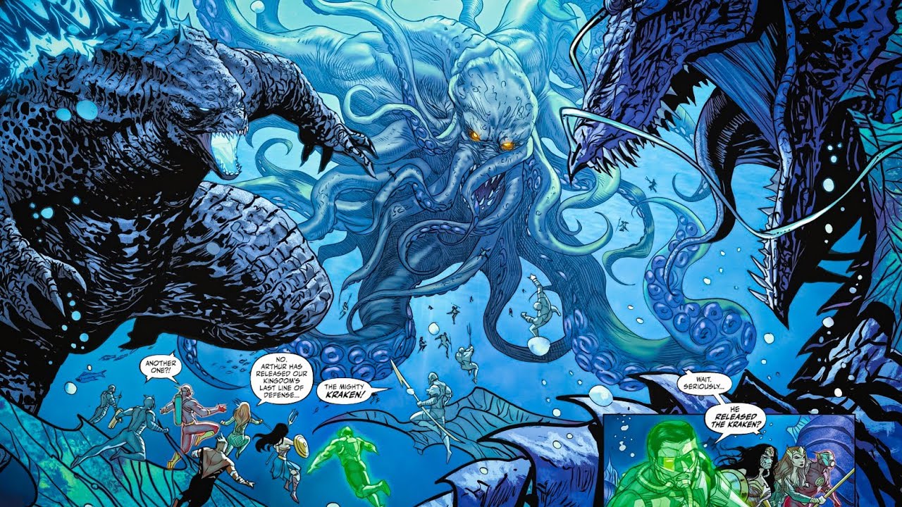Godzilla Attacks Atlantis - YouTube