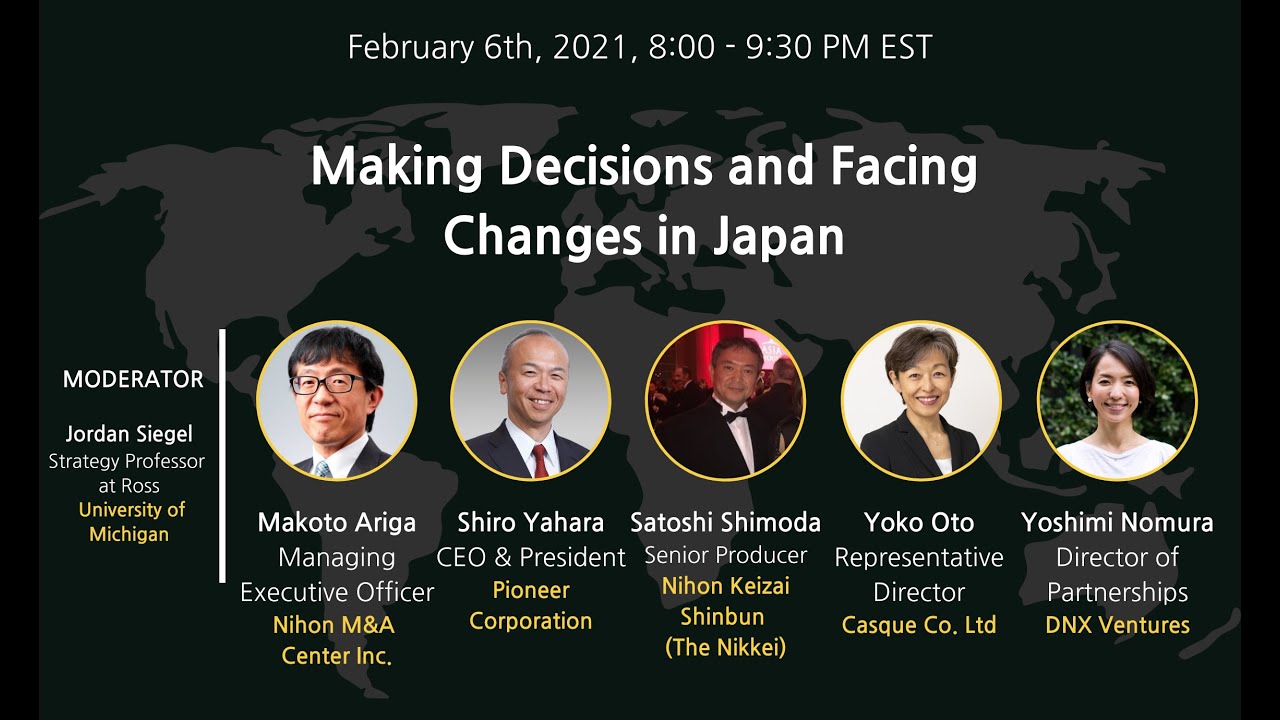 30th Asia Business Conference - Japan Panel - YouTube