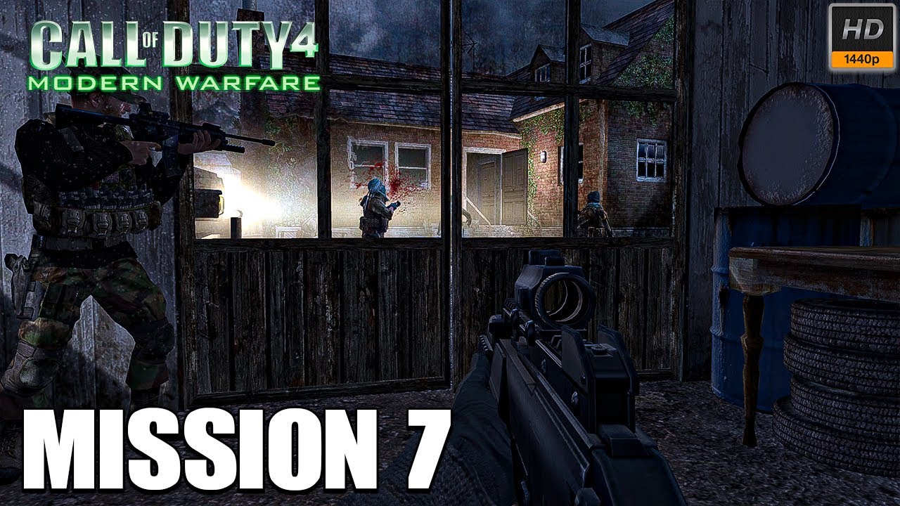 Hunted (Western Russia) | Call of Duty 4: Modern Warfare - Mission 7 ...