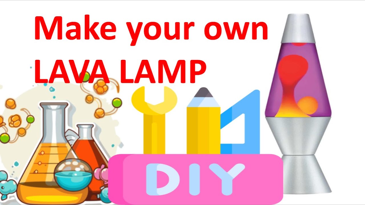 Lava Lamp DIY, How to make a lava lamp at home - YouTube