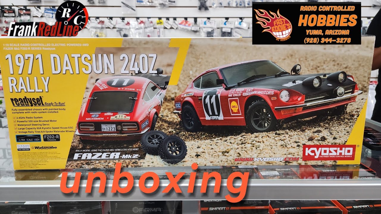 #datsun #270z #rally #unboxing and comparison - YouTube
