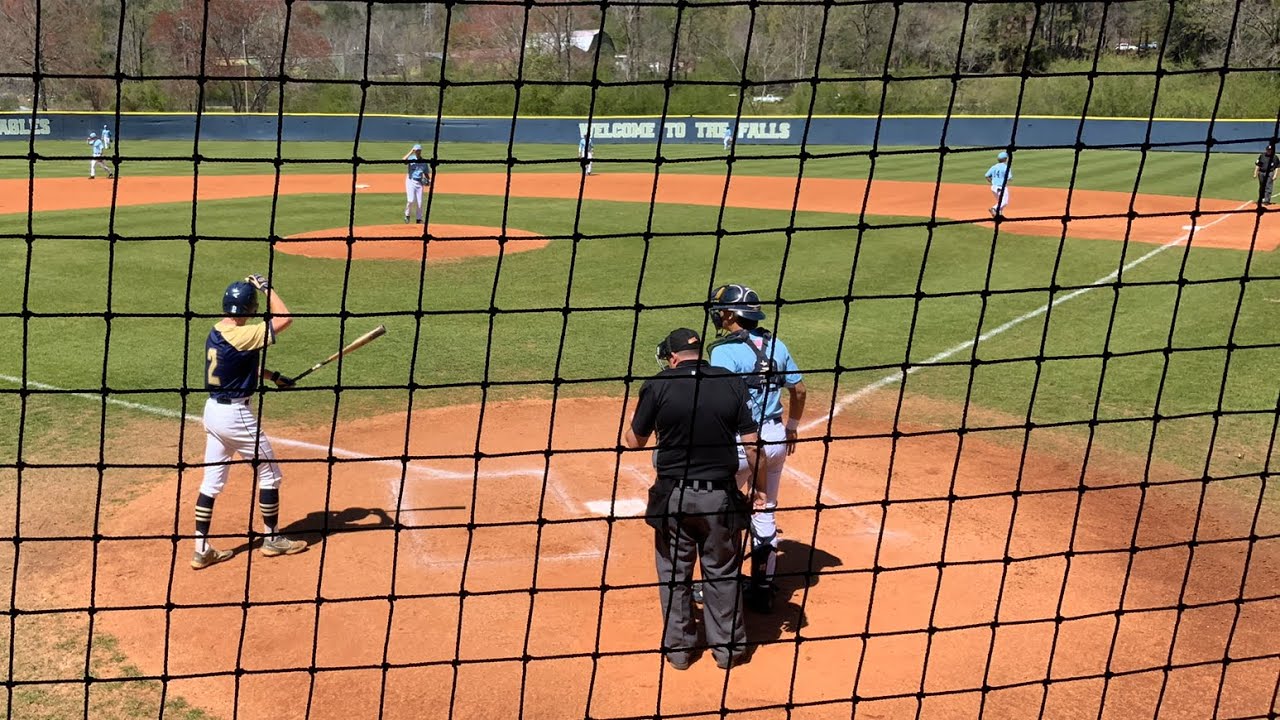 Toccoa Falls Baseball Vs Bob Jones - YouTube