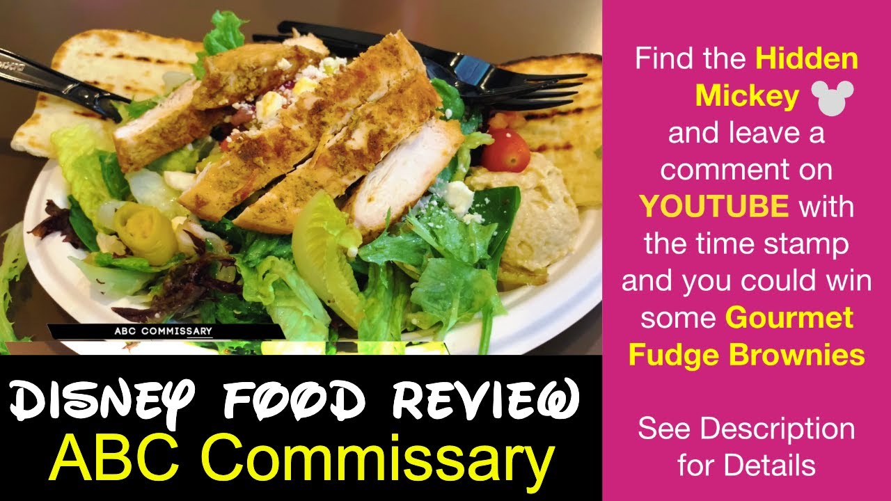 ABC Commissary Food Review at Disney World's Hollywood Studios - YouTube