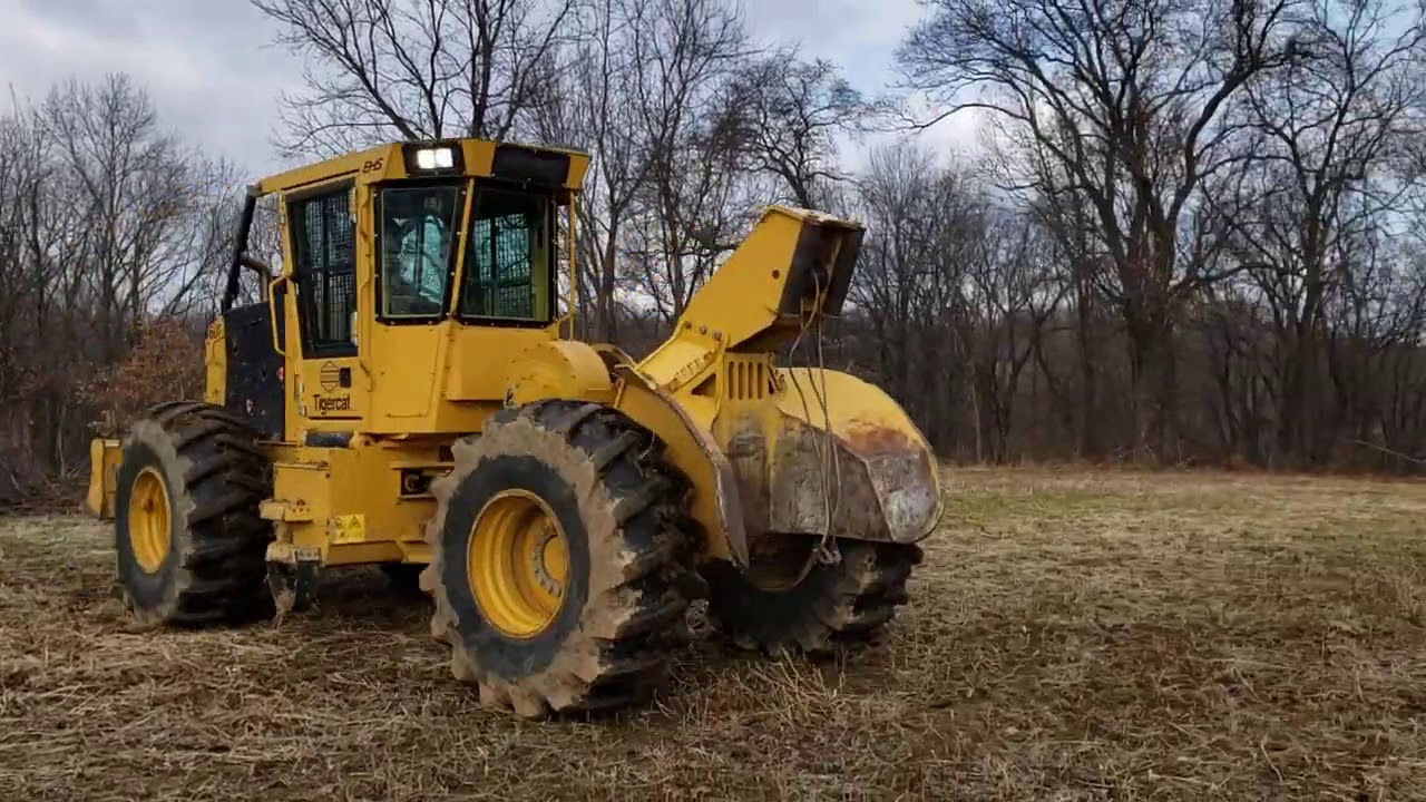 2018 Tigercat 602 Cable Skidder - YouTube
