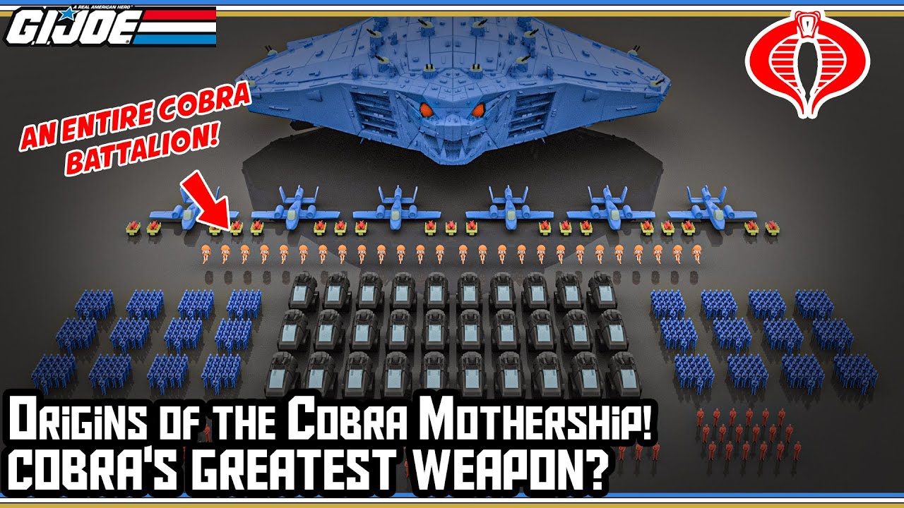 Origins of the Cobra Mothership! Cobra's greatest weapon? - YouTube