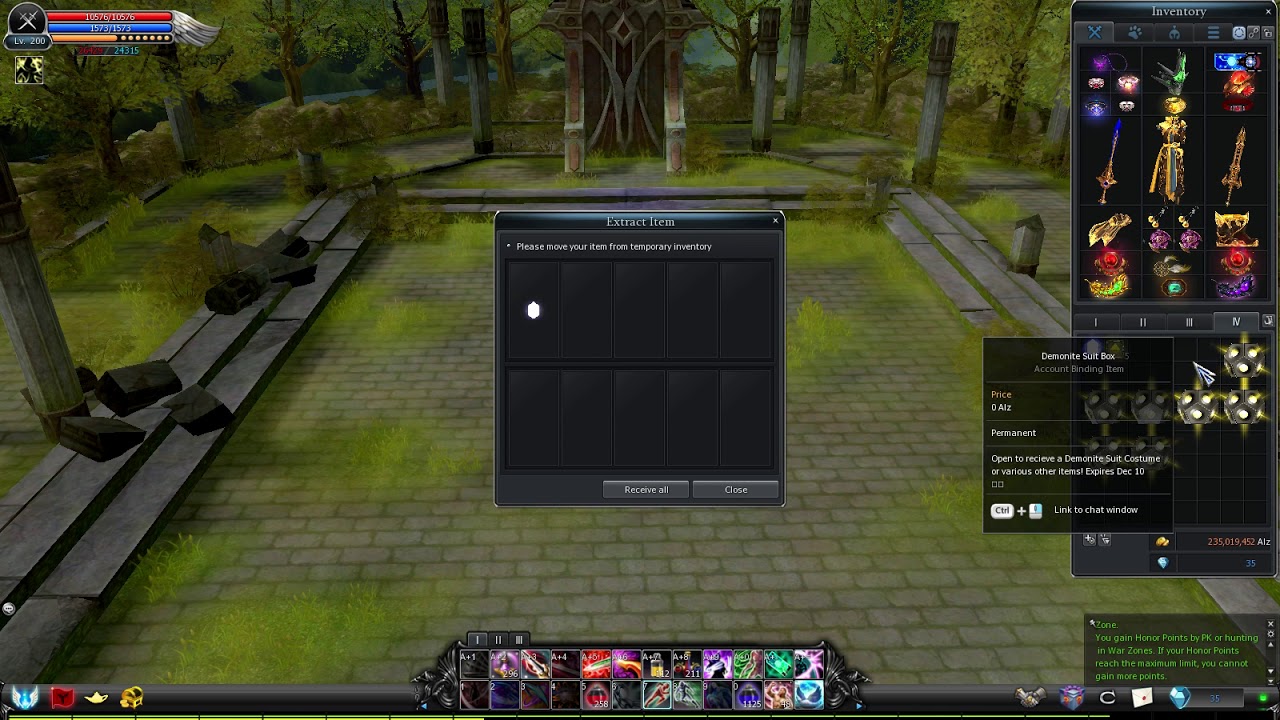 Cabal Online [EU] Demonite Suit Box Opening! - YouTube