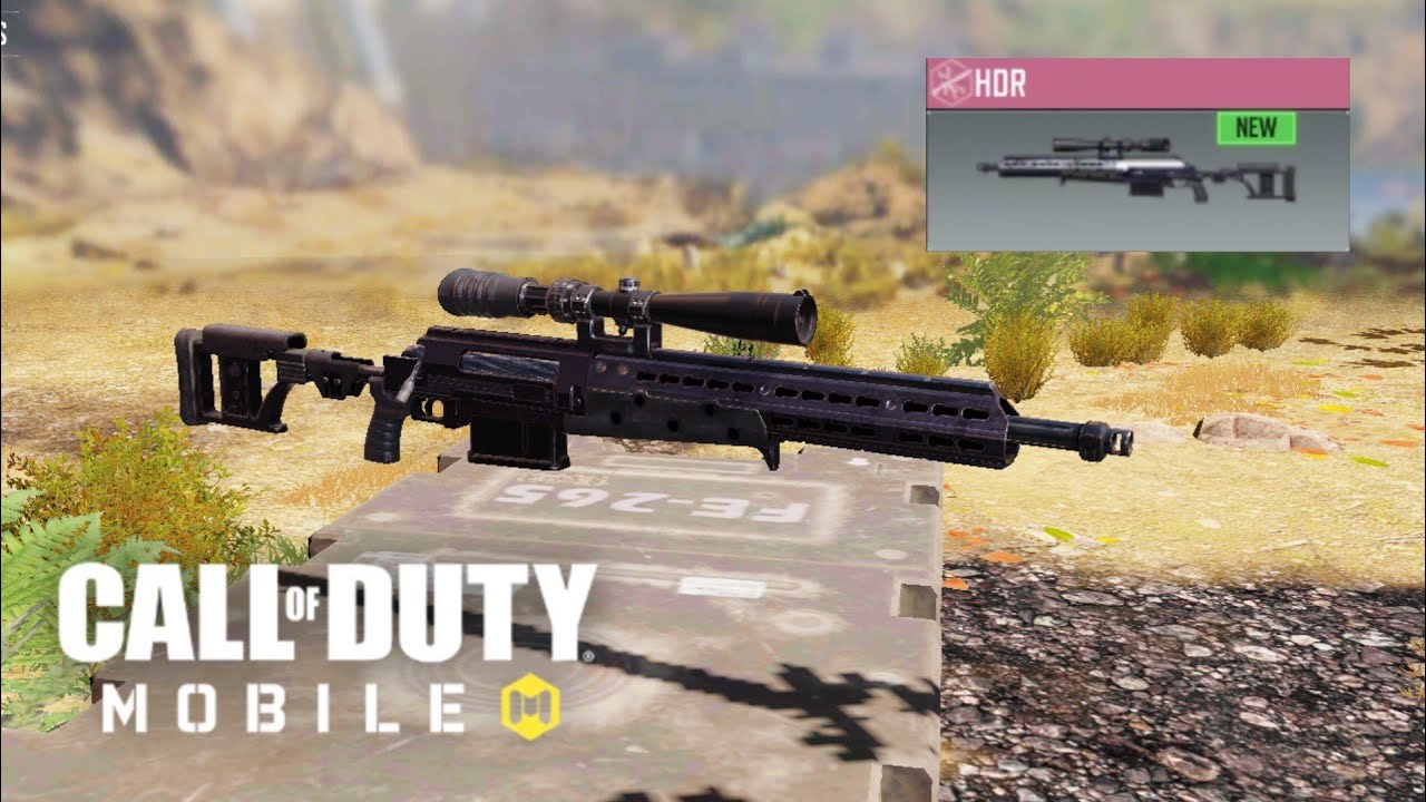 Cod mobile New *HDR* Sniper gameplay 2023 - YouTube