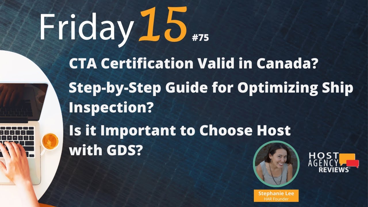 75 Friday15: CTA Certif. Valid in Canada, Guide to Optimize Ship ...