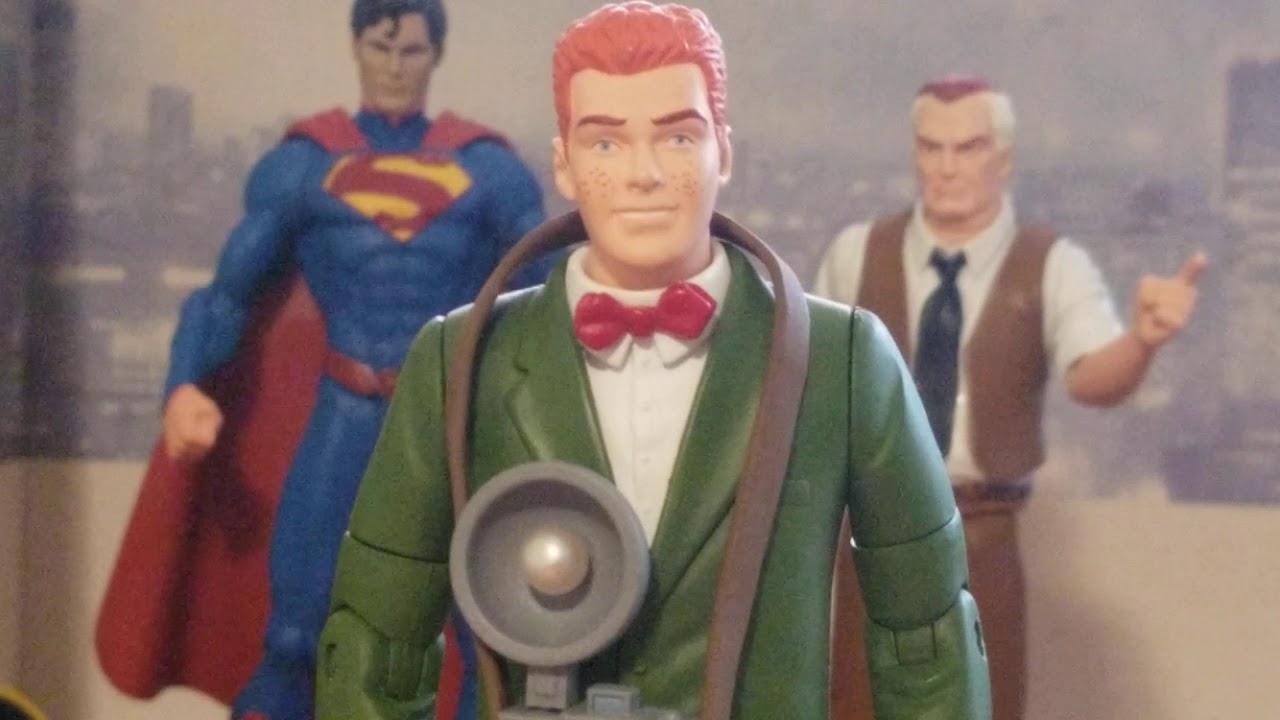 DC universe classics Jimmy Olsen action figure review - YouTube