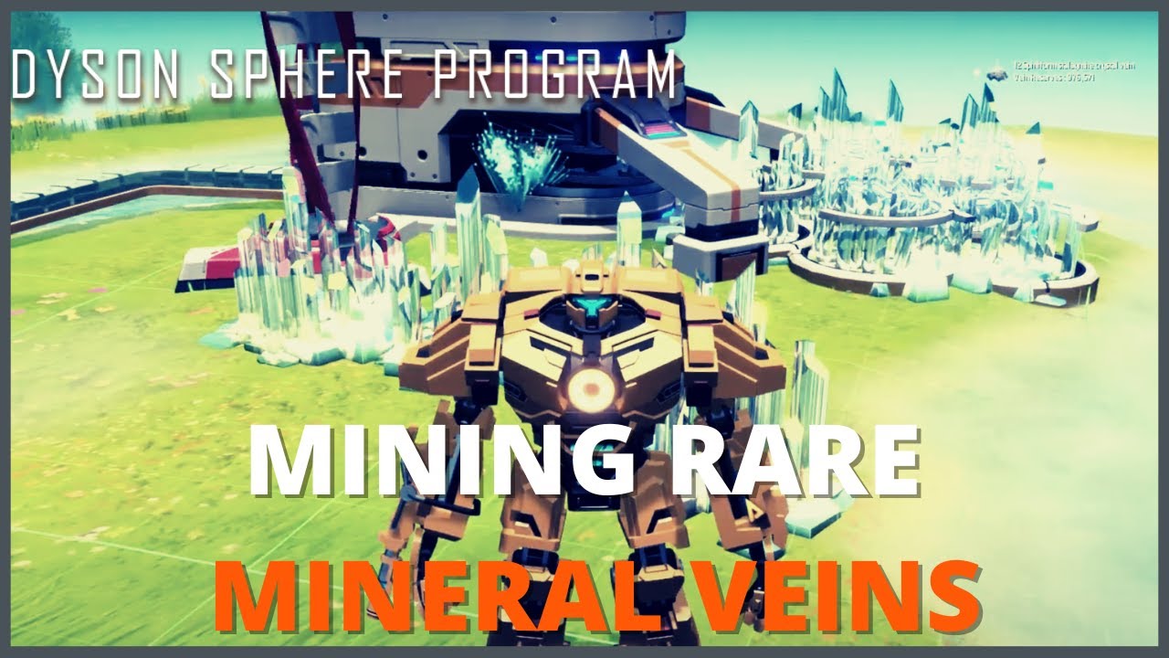 MINING RARE VEINS - Dyson Sphere Program - YouTube