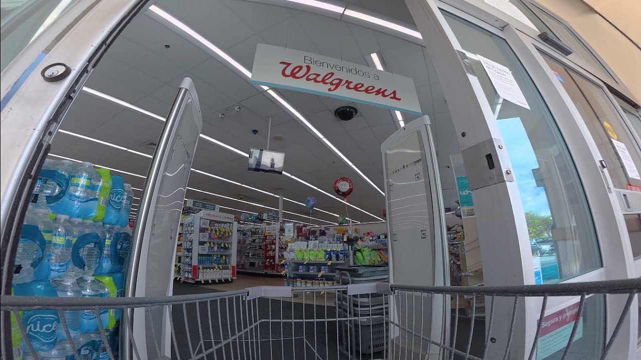 Puerto Rico Shopping Cart POV: Walgreens Cana Bayamon - YouTube