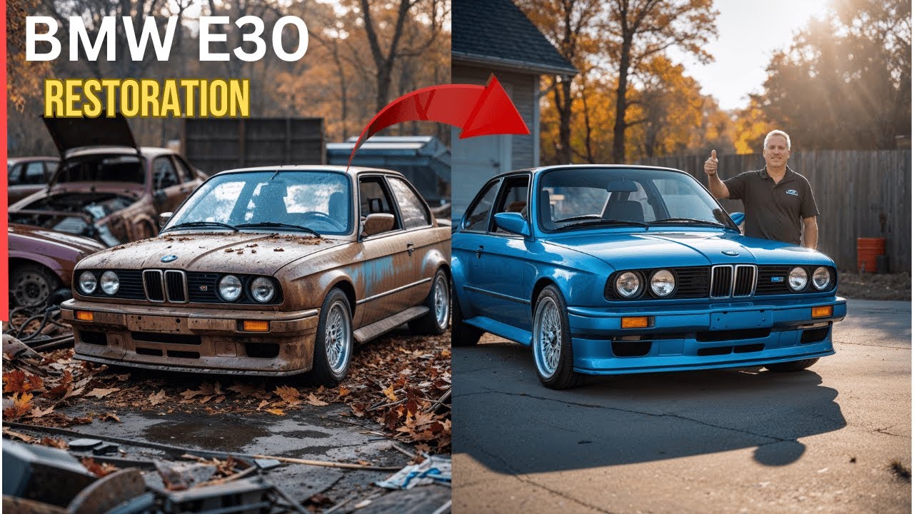 I Restored a Rusty BMW E30 and You Won’t Believe the Results! - YouTube