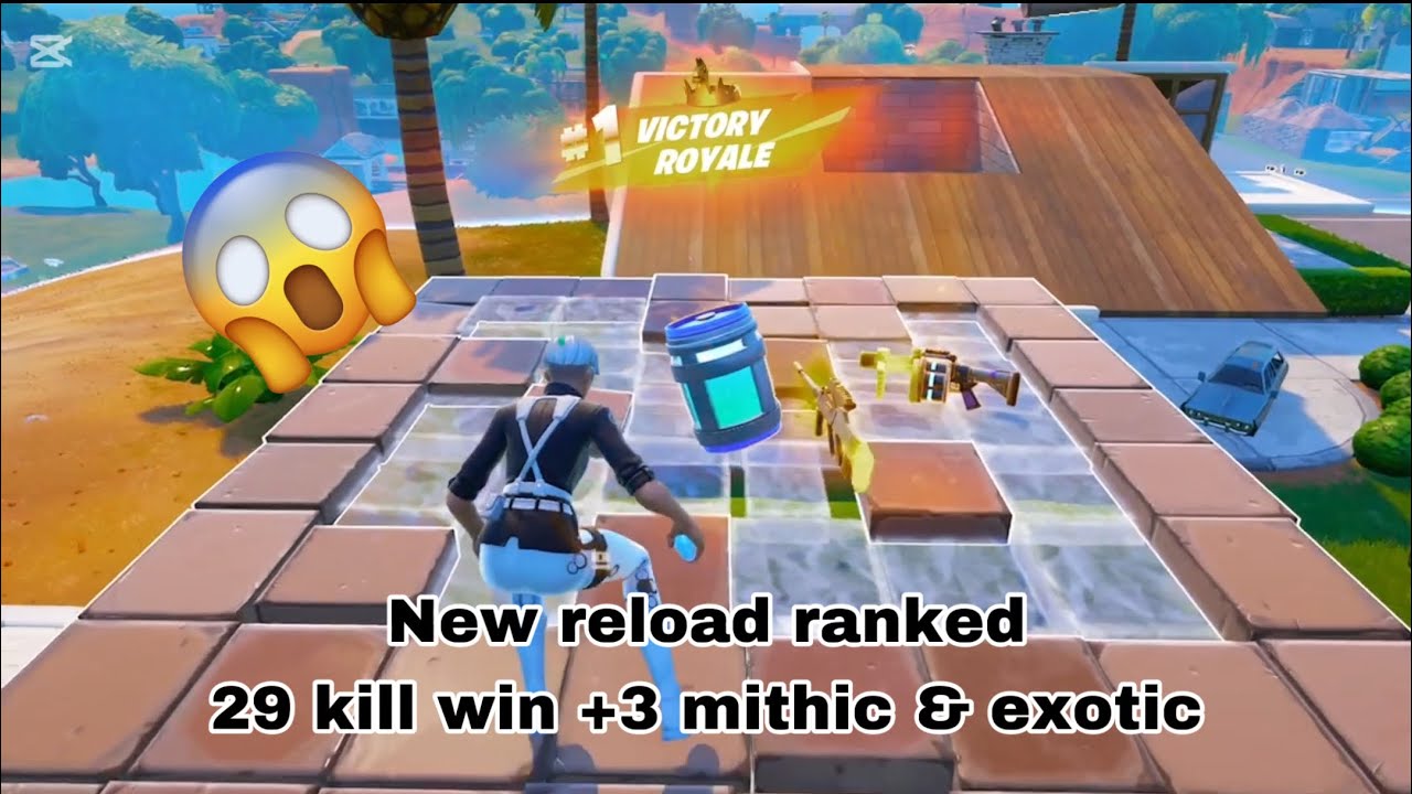New reload ranked 29 kill win +3 mithic & exotic - YouTube