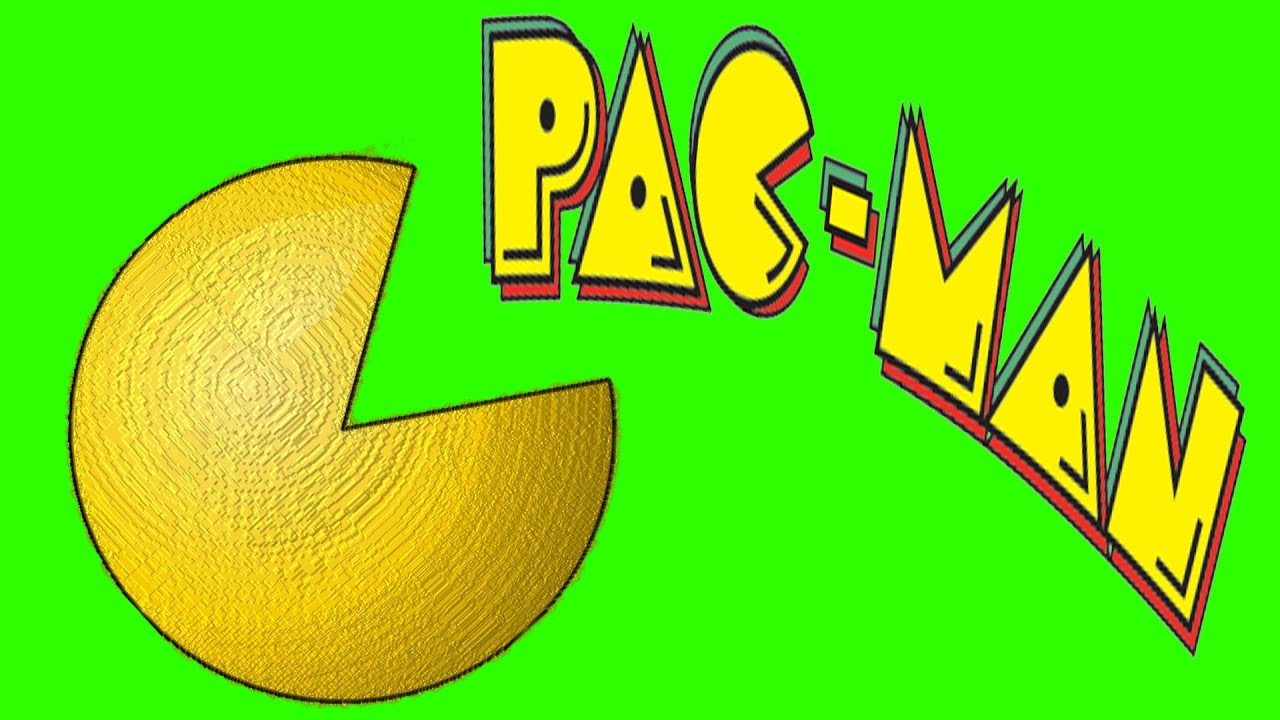 Pac-Man Green Screen - YouTube