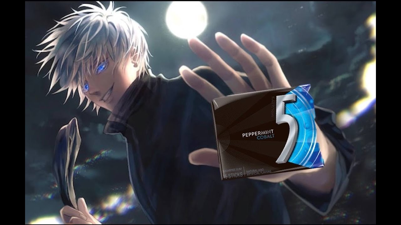 Gojo Shows You How To Chew 5 Gum😂 - YouTube