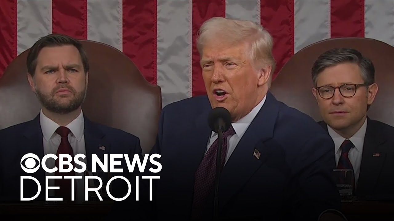 Trump delivers his 2025 joint address to Congress - YouTube