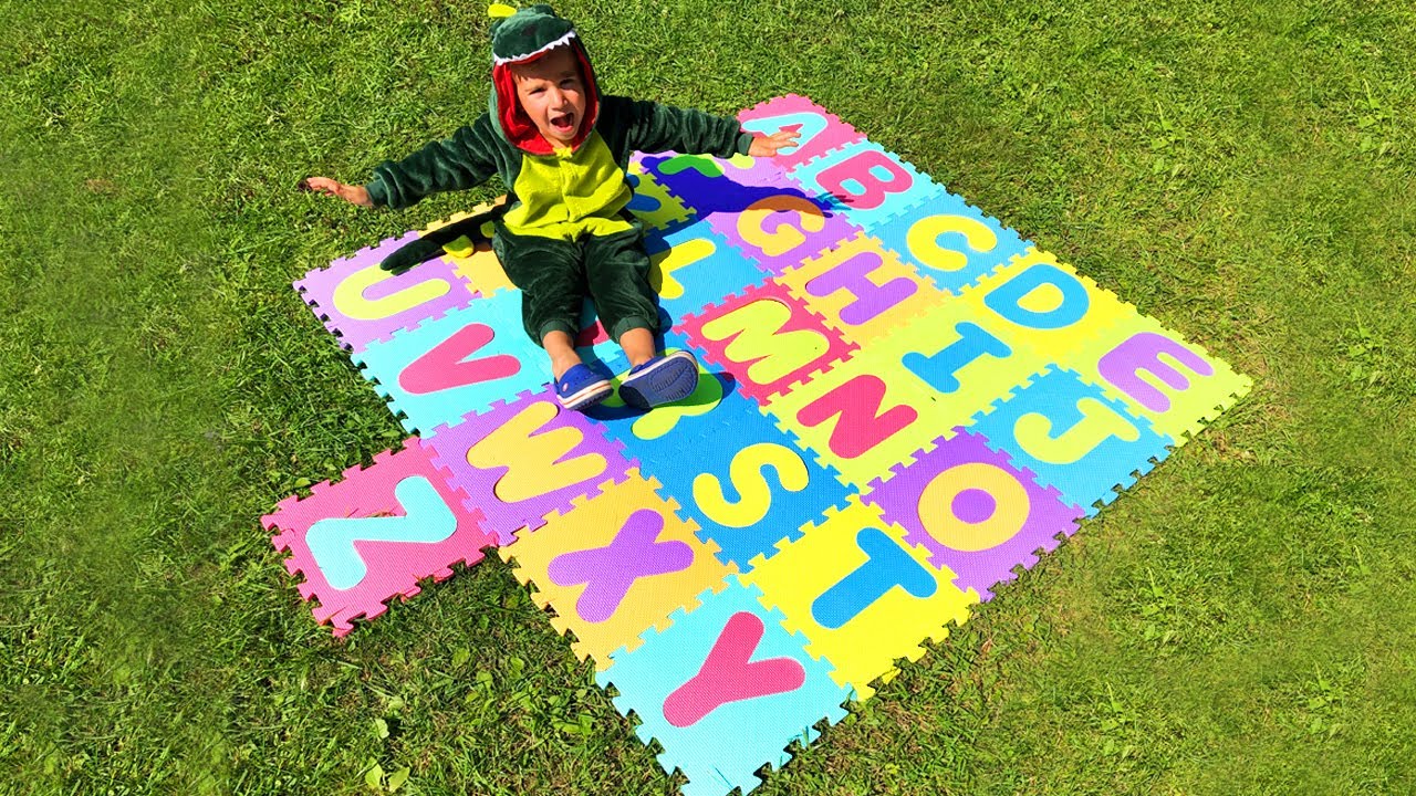 ABC Alphabet Phonics Nursery Rhymes Songs for Kids with Lev and Gleb ...