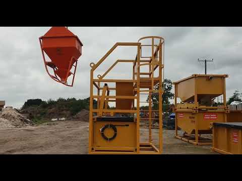 Kelly Tanks Concrete Skip Frame - YouTube