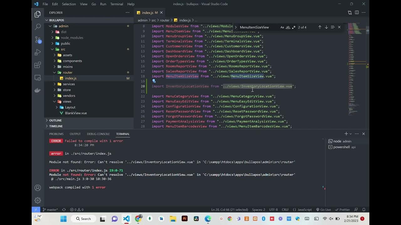 Extending Bulla POS , VueJS and Laravel CRUD - YouTube