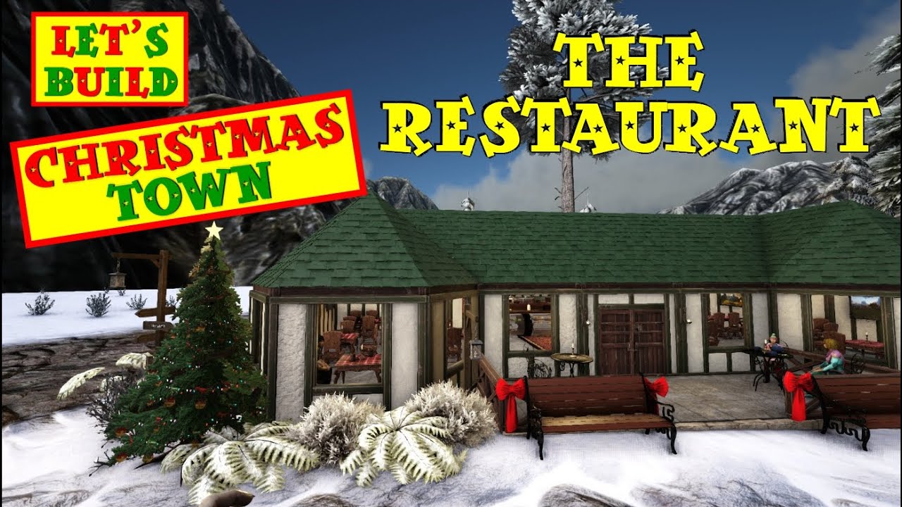 Restaurant & Bakery - Christmas Town Winter Wonderland - Build ...