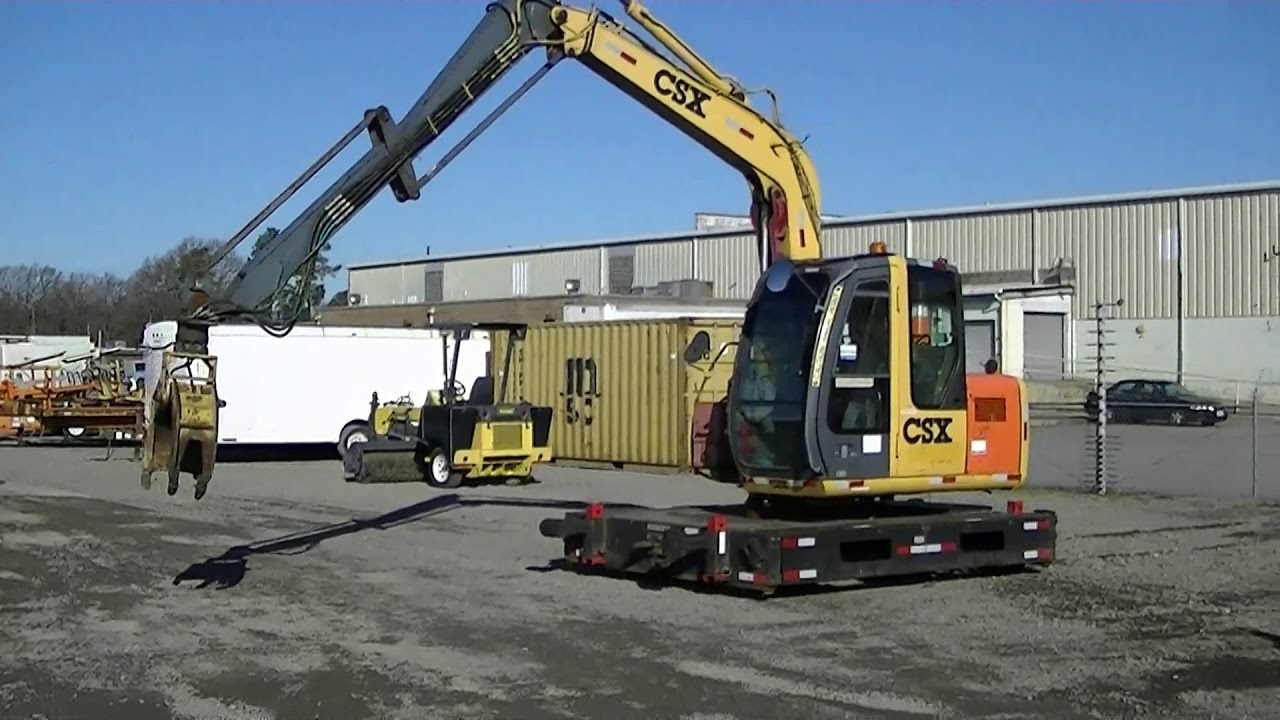 2005 John Deere 80C Excavator (Unit #TH200602) (Railroad Tie Handler ...