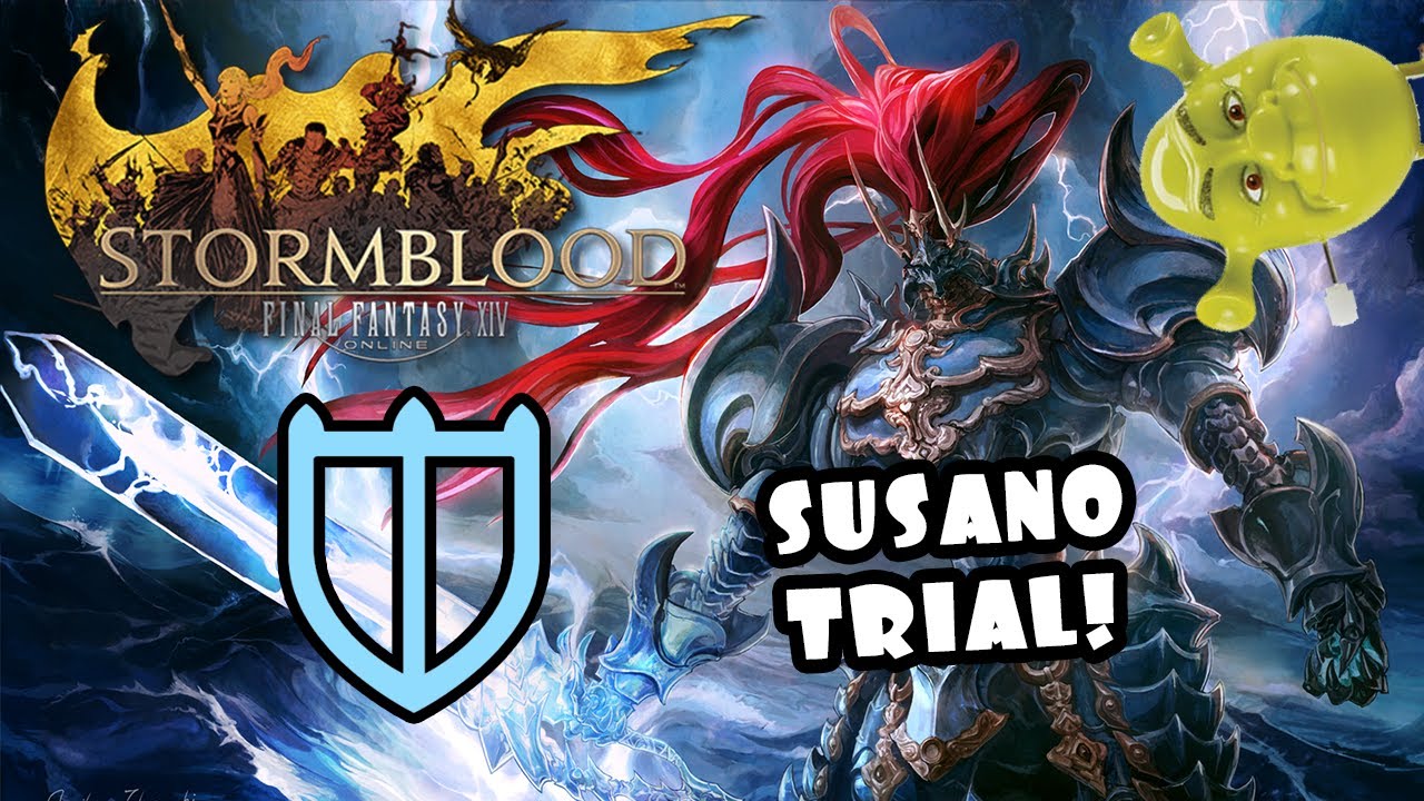 Final Fantasy 14 - Susano Boss Fight (Normal) - Tank Gameplay ...