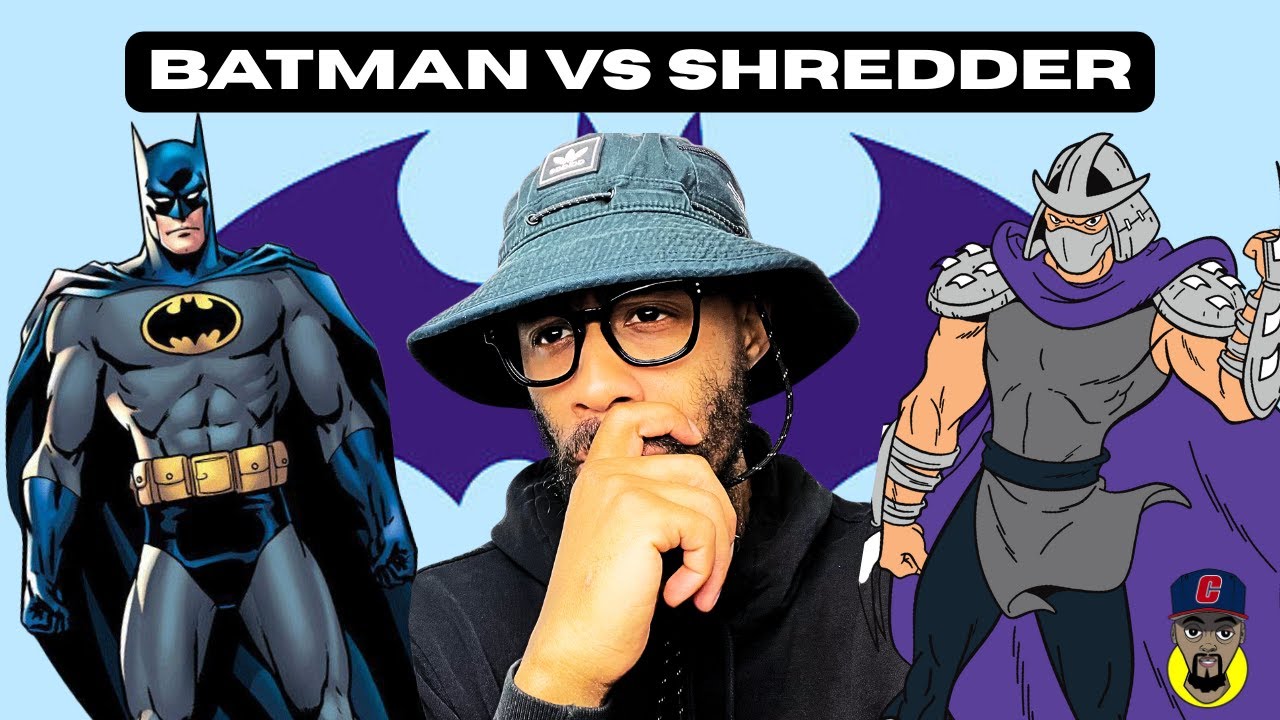 BATMAN VS SHREDDER FIGHT REACTION | Batman vs Teenage Mutant Ninja ...