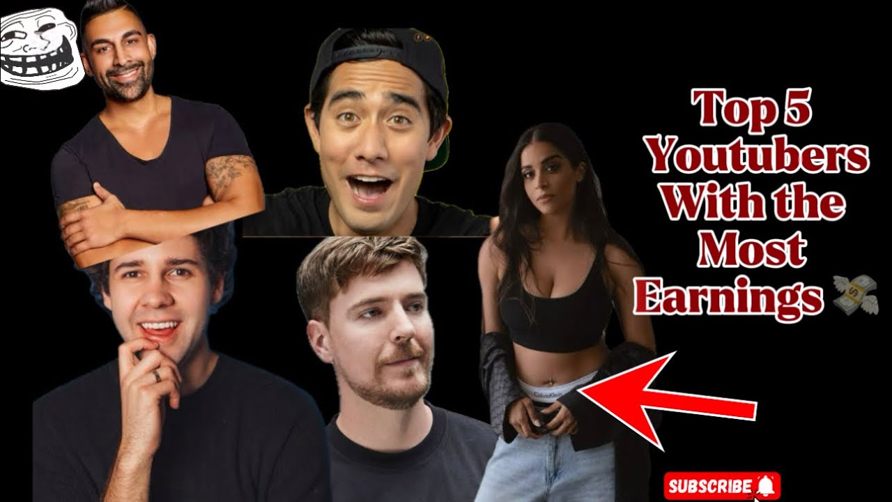 Top 5 Highest Earnings YouTubers In 2025 | Top 5 Richest YouTubers In ...
