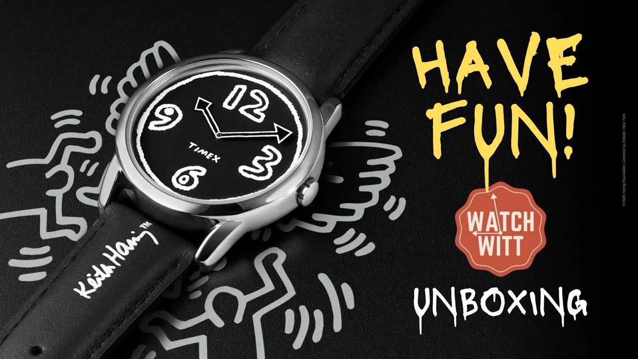 Got Chalk? Timex x Keith Haring Easy Reader Unboxing - YouTube