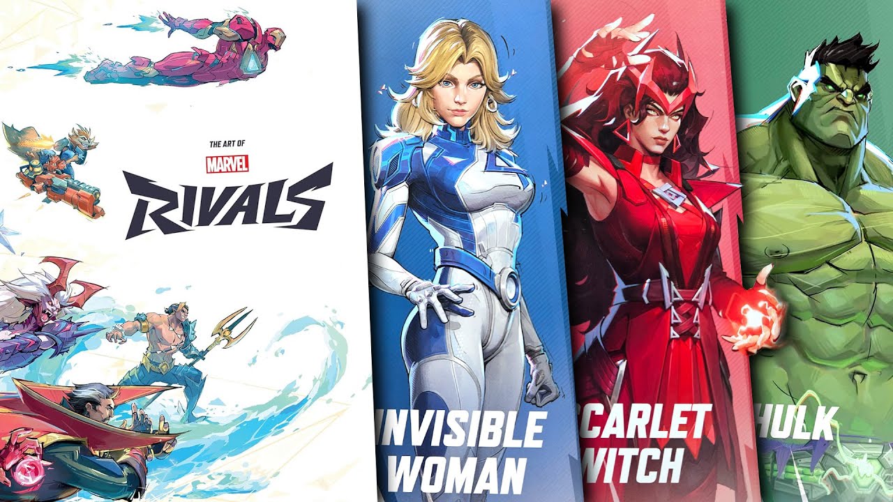 🔥The Art of Marvel Rivals - Video Game Art Book - Comic Superhero ...