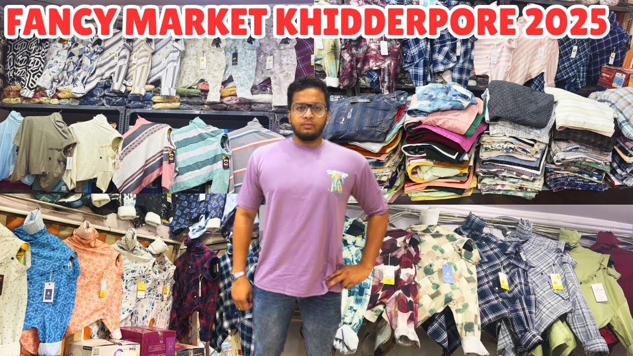 Kolkata Khidirpur T-shirt Wholesale Market | Khidirpur Fancy Market ...