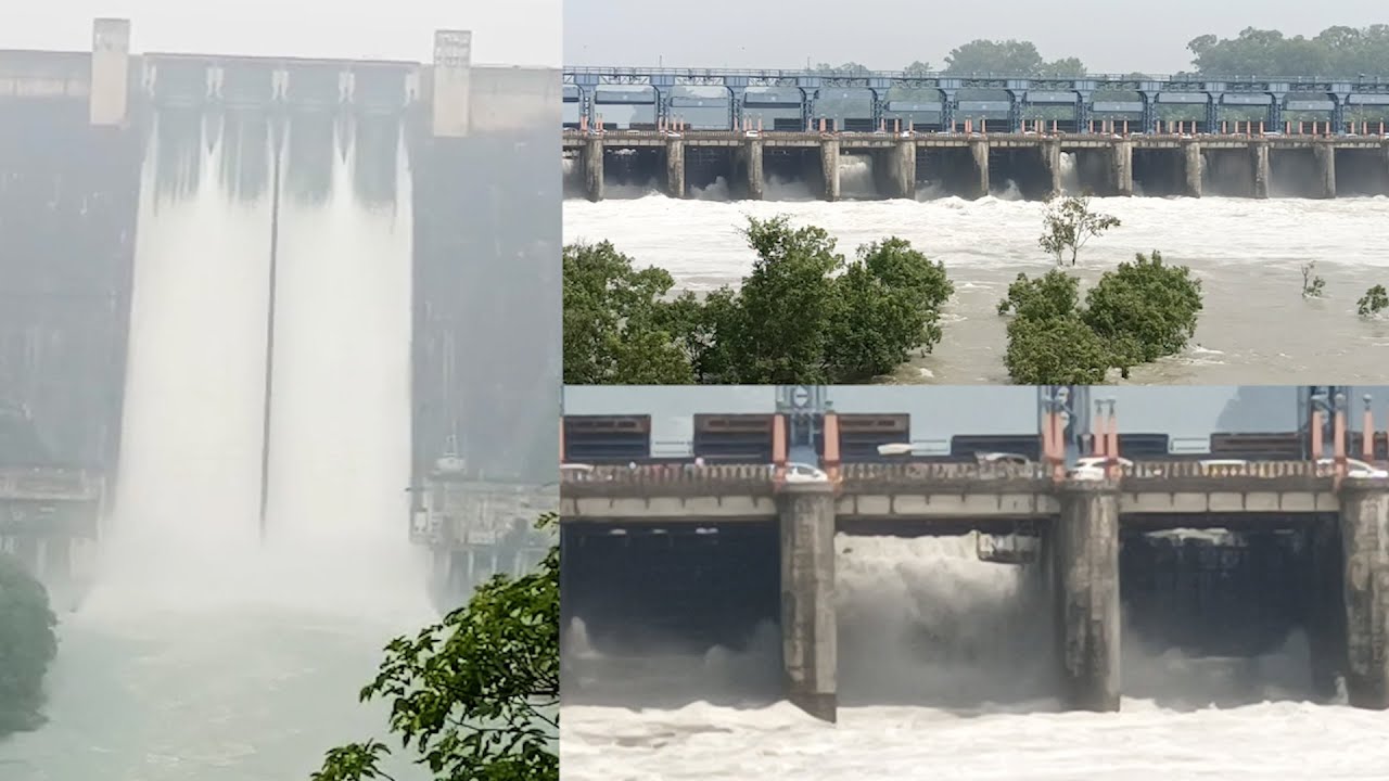 ਭਾਖੜਾ ਡੈਮ ਹੋਇਆ OVERFLOW ,ਨਾਲ ਲੱਗਦੇ ਪਿੰਡਾਂ ਚ' ਵੜਿਆ ਪਾਣੀ, 1988 ਦਾ ਟੁੱਟਿਆ ...